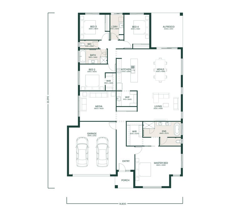 Banksia Home Design & House Plan by Wattle Court Southern Highlands