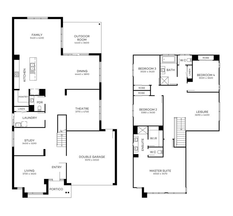 Moonah Home Design & House Plan by Australian Building Company QLD Pty Ltd