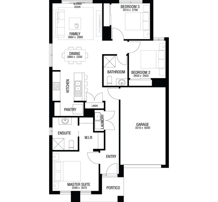 Malin Home Design & House Plan by HomeSolution by Metricon