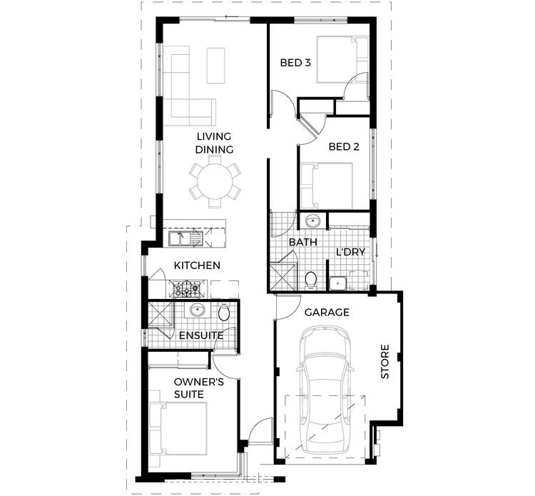 The Catalina Home Design & House Plan by B1 Homes