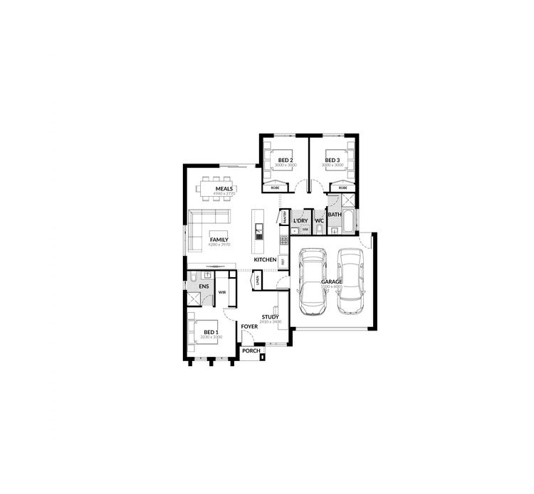 Cole Home Design & House Plan by JG King Homes