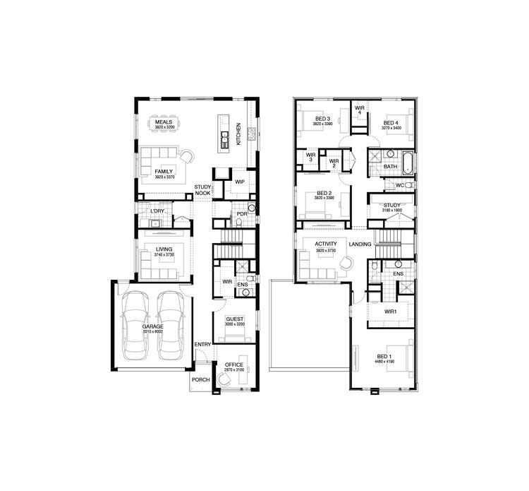 Boston Home Design & House Plan by Burbank Homes
