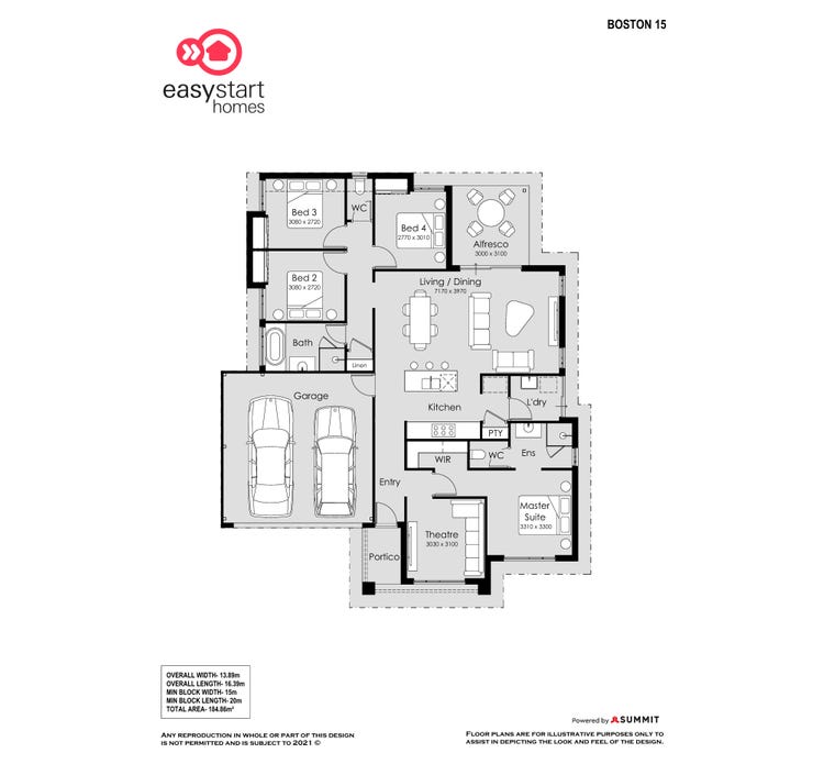 Boston Home Design & House Plan by Easystart Homes