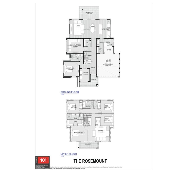 The Rosemount Home Design & House Plan by 101 Residential