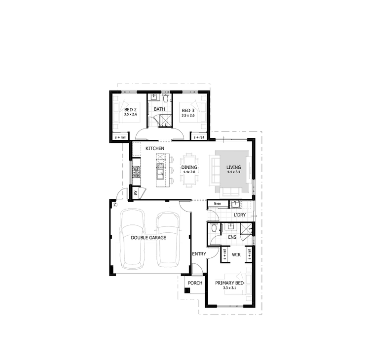 Varley 145 Home Design & House Plan by Celebration Homes