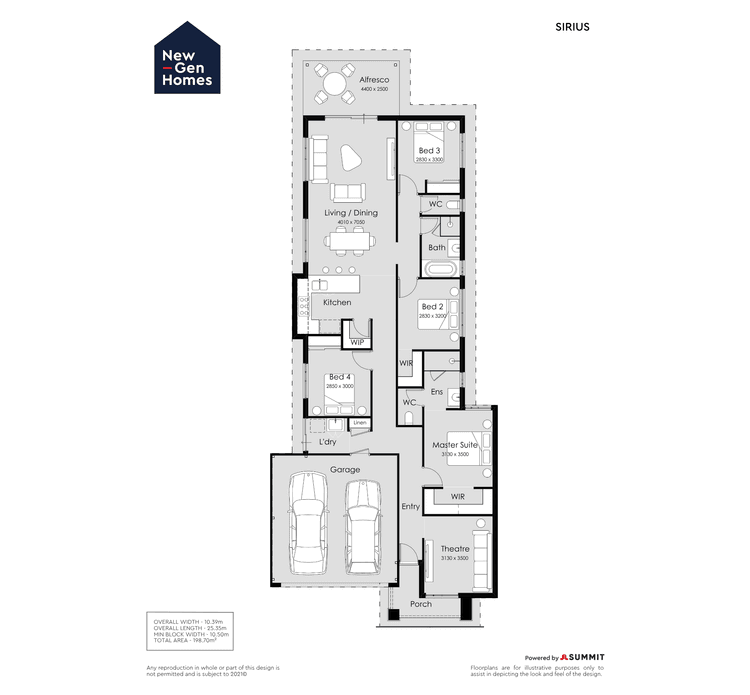 Sirius Home Design & House Plan by New Gen Homes