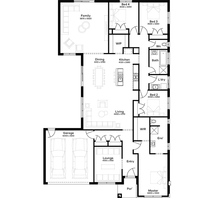 Akuna 29 Home Design & House Plan by Simonds Homes