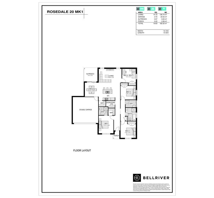 Rosedale Home Design & House Plan by Bellriver Homes