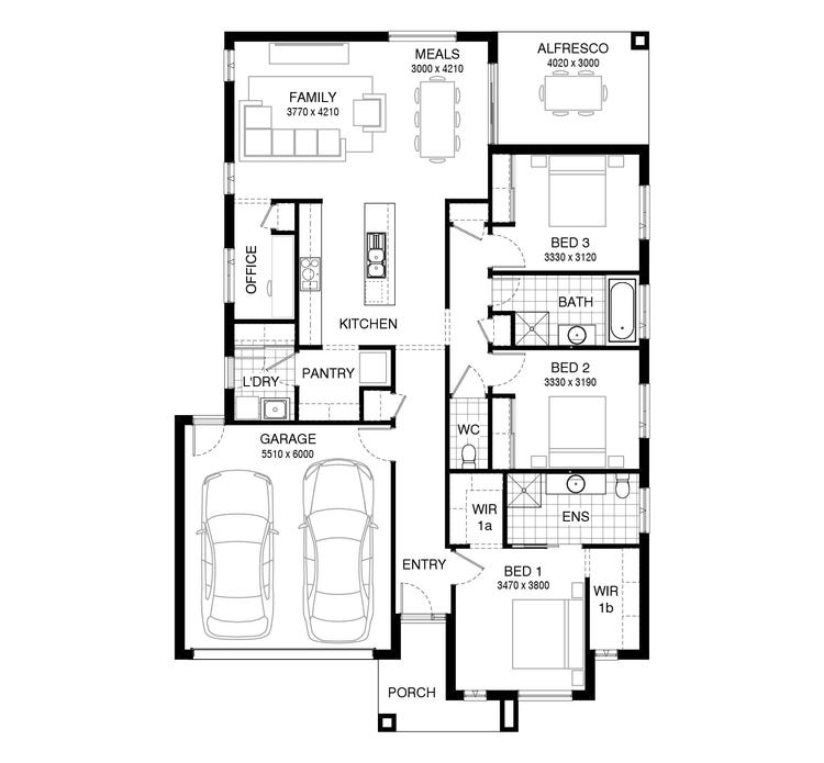 Riverton Home Design & House Plan by Burbank Homes