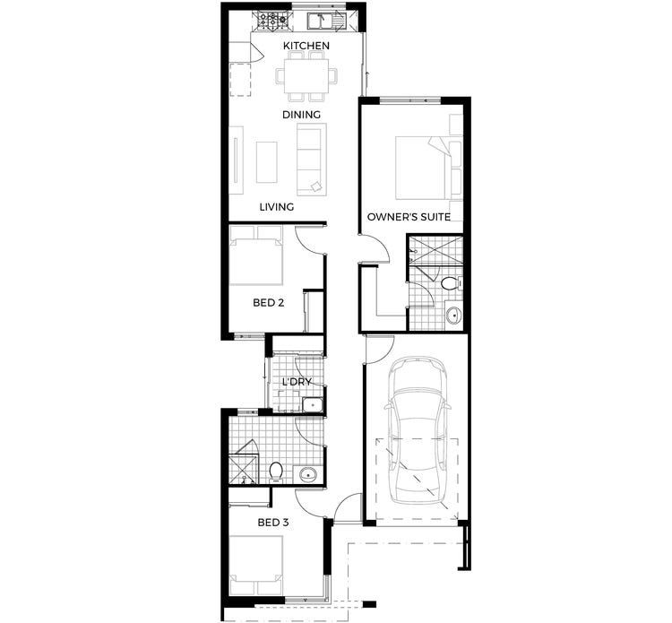 The Columba Home Design & House Plan by B1 Homes