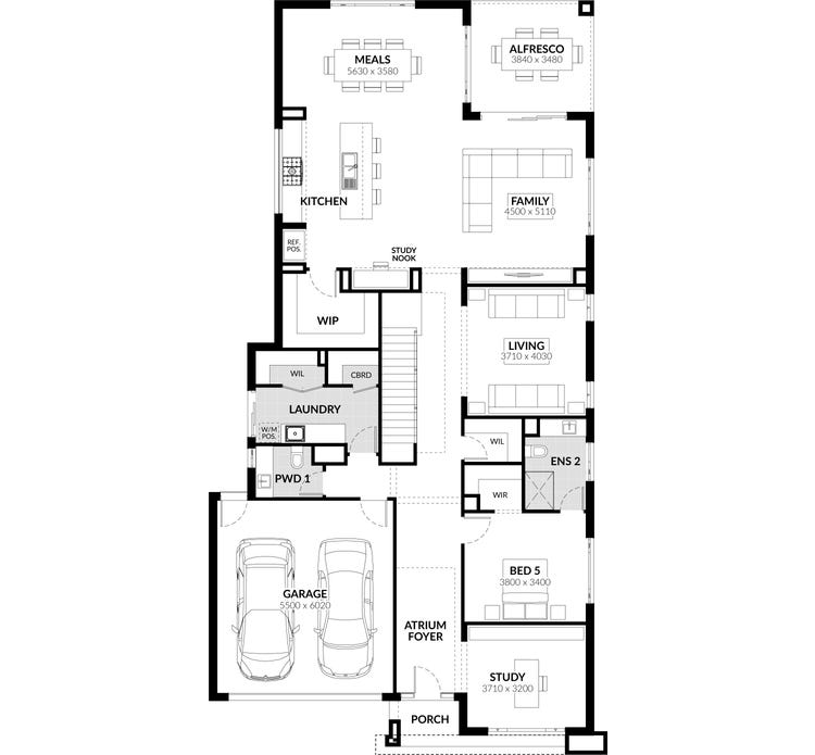 Lancaster Home Design & House Plan by JG King Homes