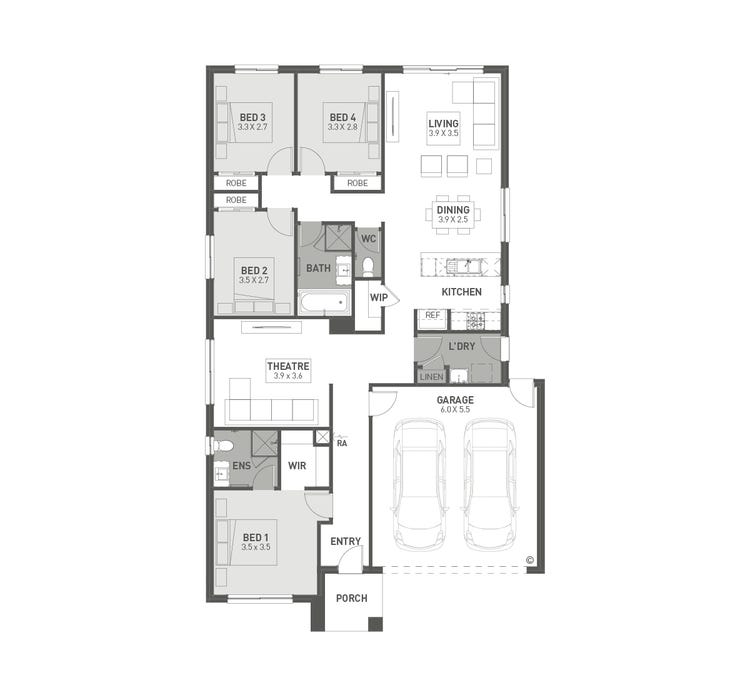 Addison 20 Home Design & House Plan by Homebuyers Centre