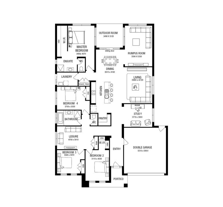 Luna Home Design & House Plan by HomeSolution by Metricon
