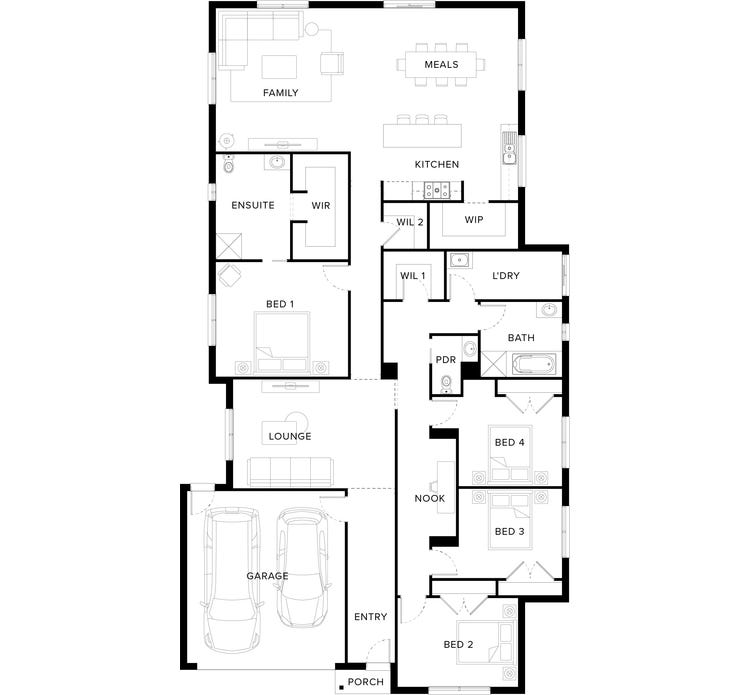 Elwood Home Design & House Plan by Fairhaven Homes