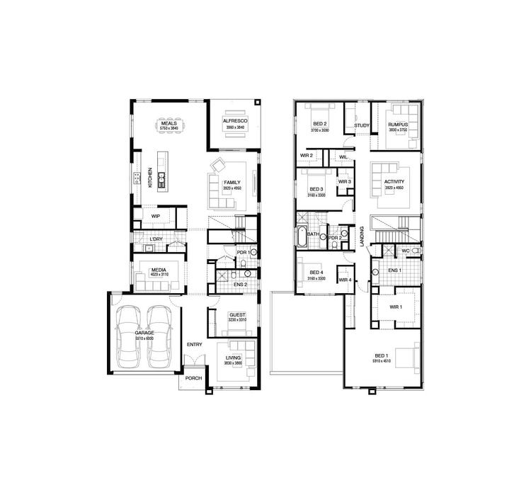 Parish Home Design & House Plan by Burbank Homes