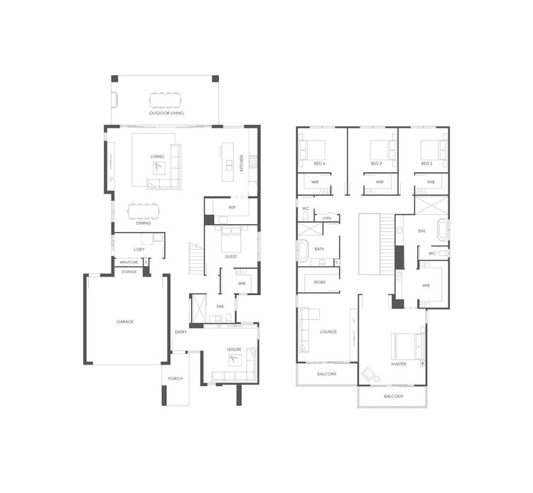 Silverwood 45 Home Design & House Plan by Creation Homes