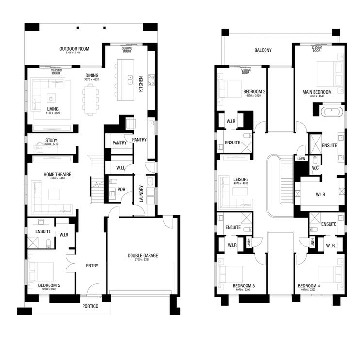 Catalina Home Design & House Plan by Metricon Homes QLD Pty Ltd