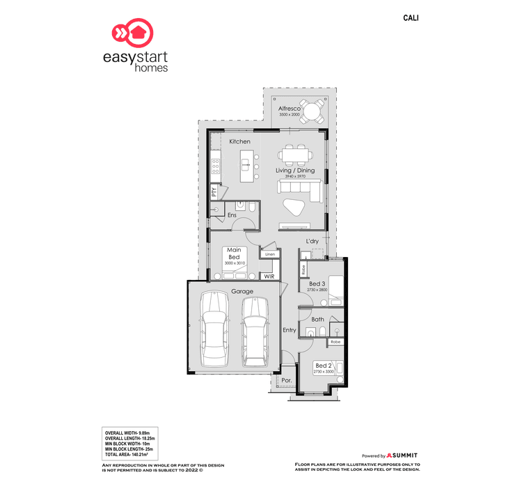 Cali Home Design & House Plan by Easystart Homes