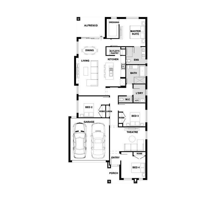 Summit Series Home Design & House Plan by Henley Homes