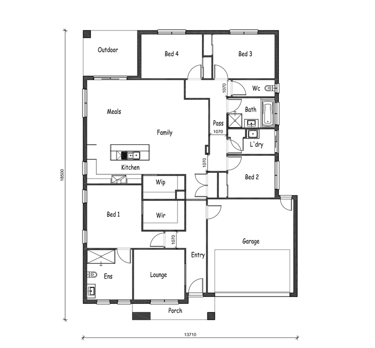 Summit 225 Home Design & House Plan by Addison Homes