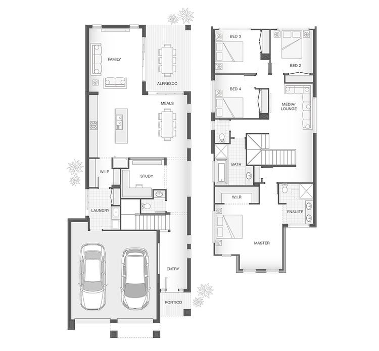 The Carlson Home Design & House Plan by Adenbrook Homes Sydney