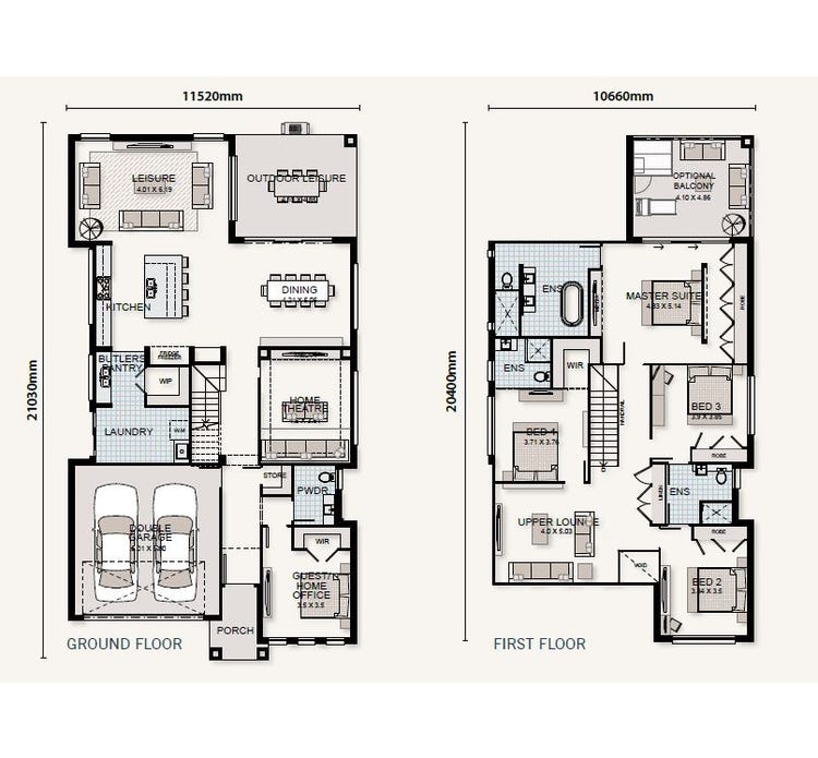 Ambassador Home Design & House Plan by Wisdom Homes