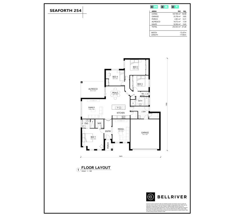 Seaforth Home Design & House Plan by Bellriver Homes