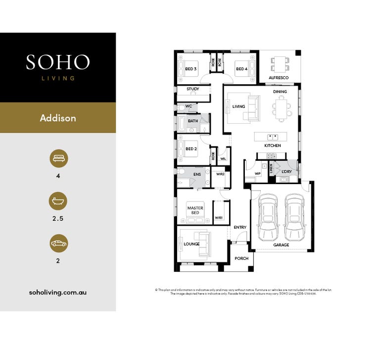 Addison Home Design & House Plan by SOHO Living