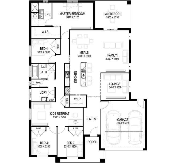 Archer 29 Home Design & House Plan by Ridgewater Homes