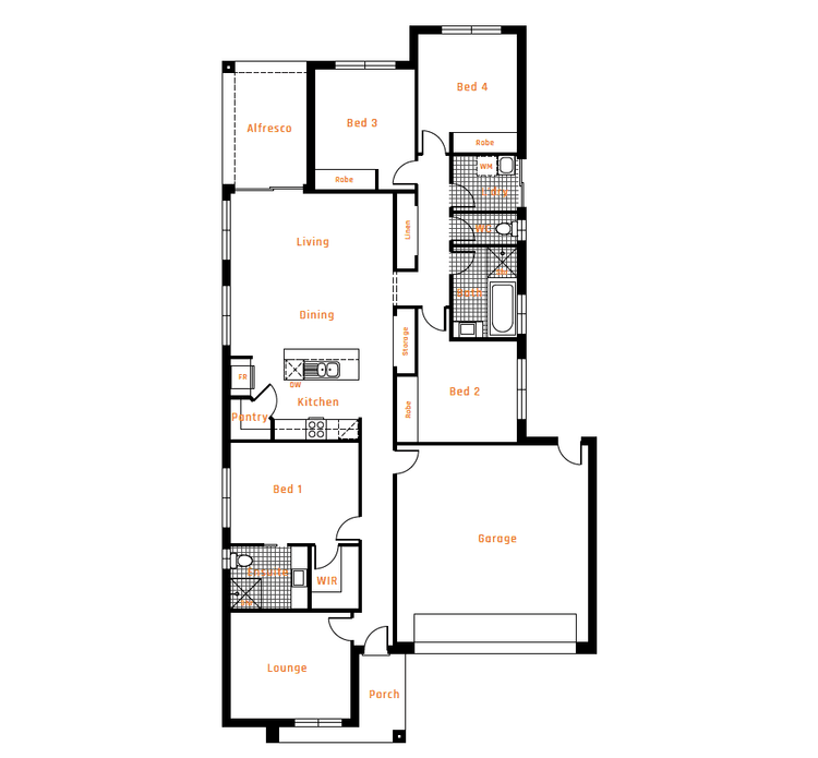 Mayfield 189 Home Design & House Plan by HPG Homes