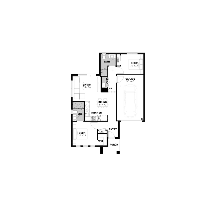 Bailey 11 Home Design & House Plan by Homebuyers Centre