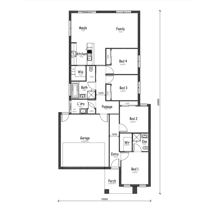 Paramount 190 Home Design & House Plan by Addison Homes