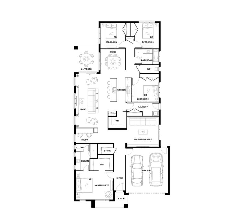 Elwood Home Design & House Plan by Beachwood Homes