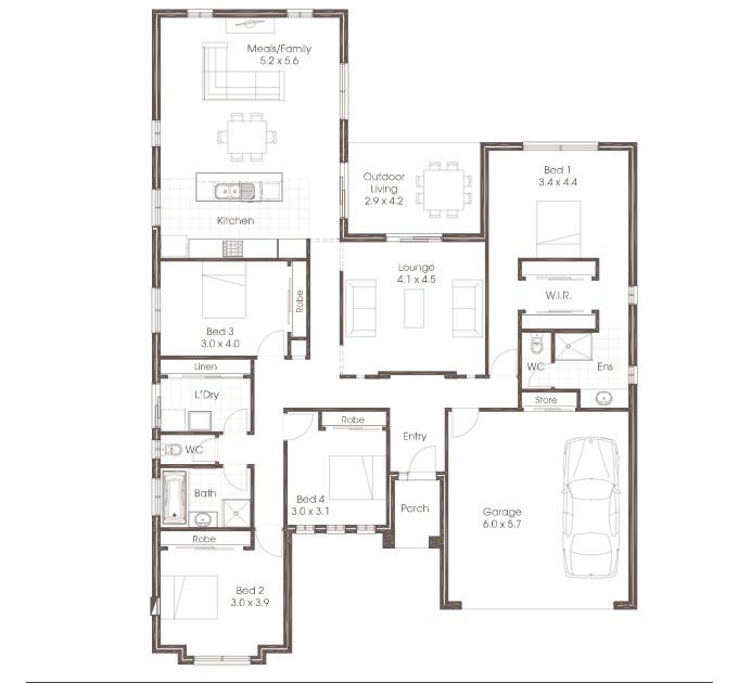 Eclipse 26 Home Design & House Plan by Cavalier Homes