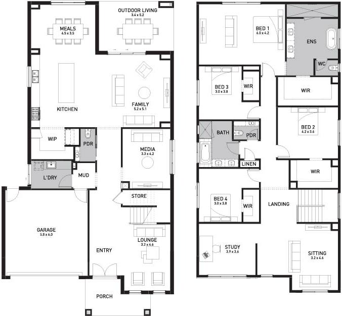 Sorrento 415 Home Design & House Plan by Orbit Homes