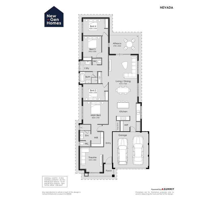 Nevada Home Design & House Plan by New Gen Homes