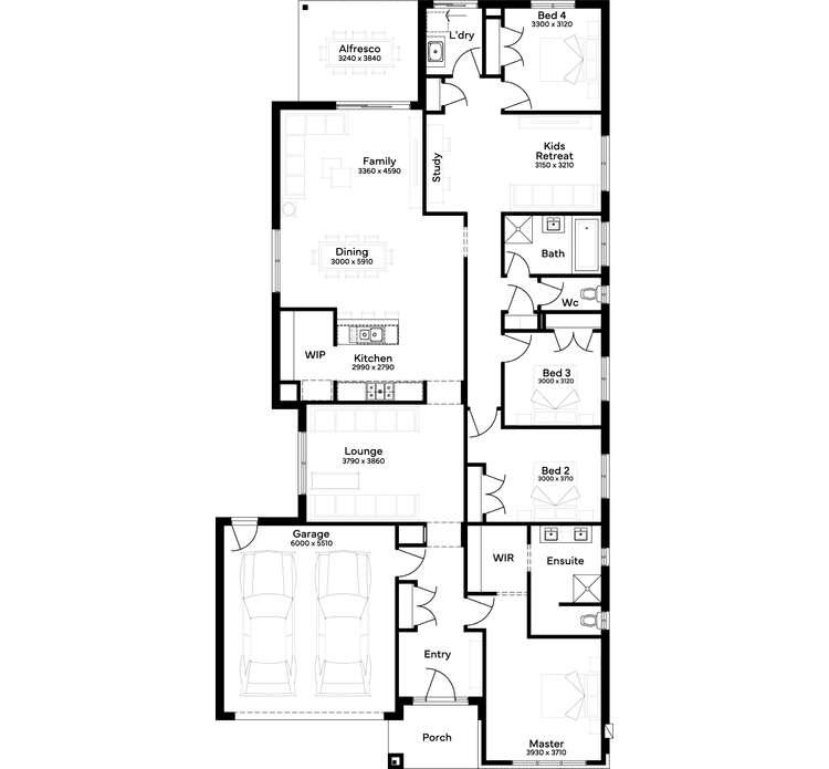 Balsa 28 Home Design & House Plan by Simonds Homes