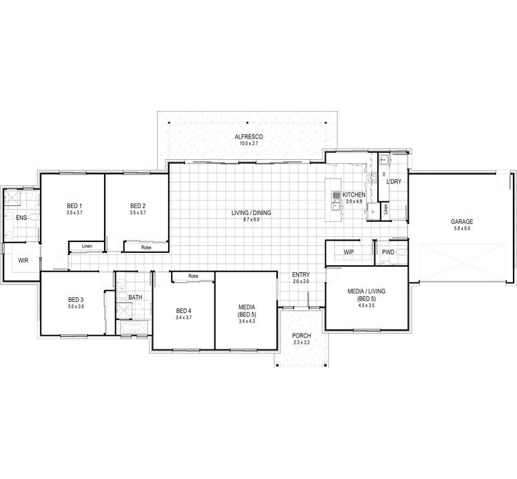 Opal Home Design & House Plan by Vantage Building Group