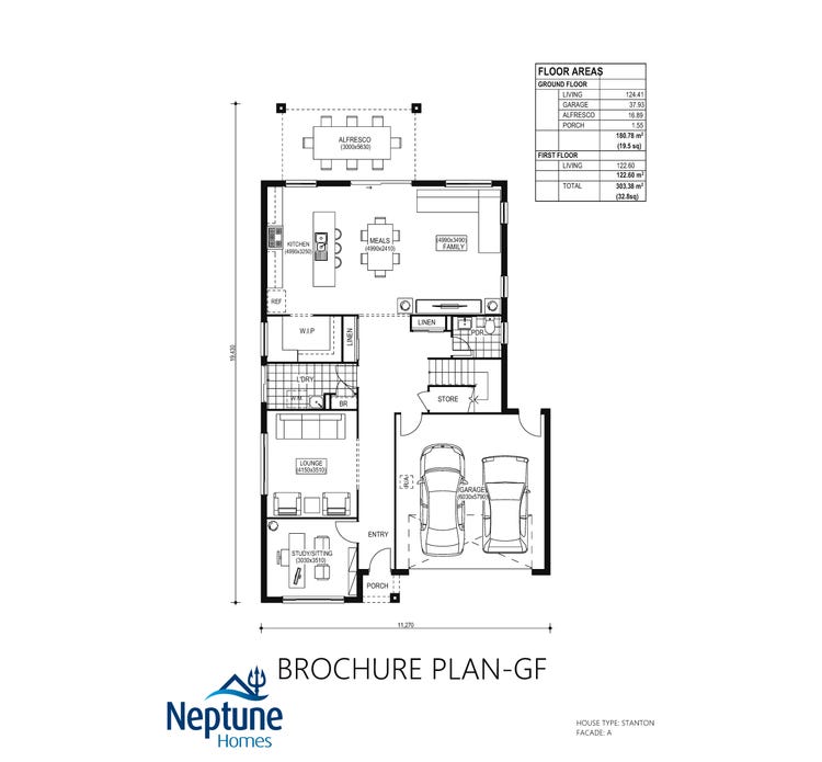 Stanton 32 Home Design & House Plan by Neptune Homes
