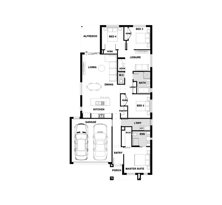 Geneva Series Home Design & House Plan by Henley Homes