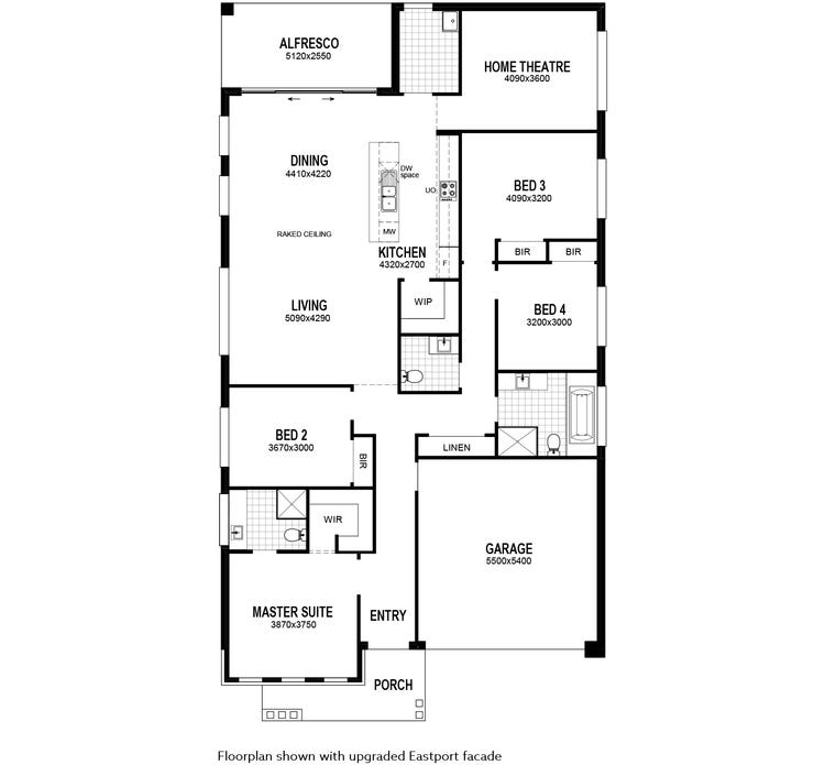 Ascot Home Design & House Plan by Masterton Homes