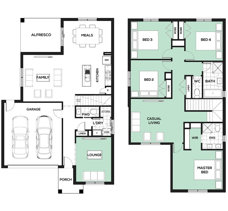 Modena 292 Home Design & House Plan by Omnia Homes