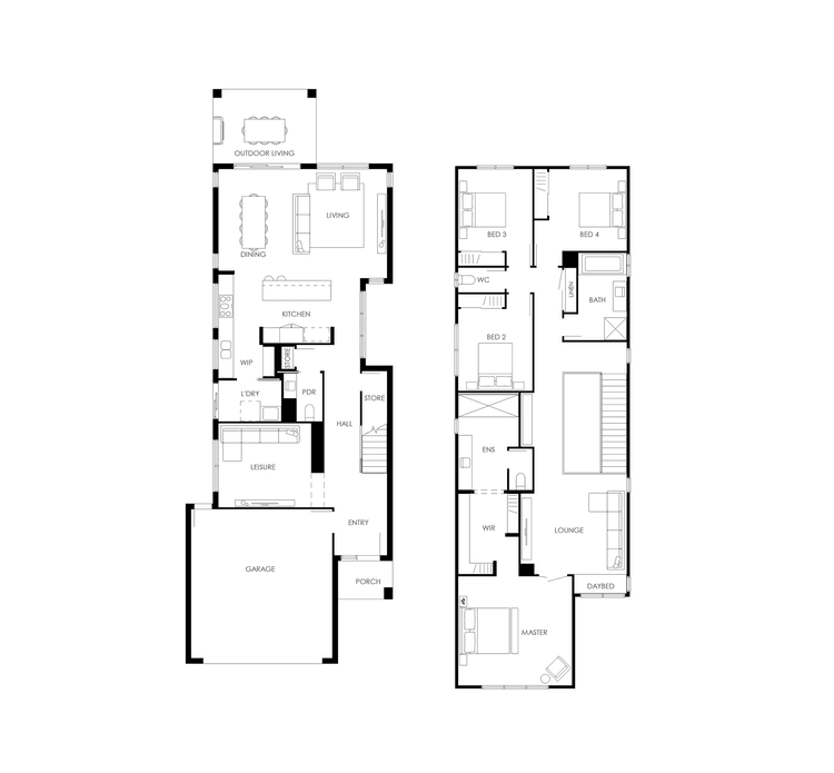 Sorrento 32 Home Design & House Plan by Creation Homes
