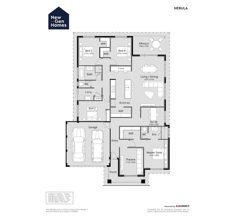 Nebula Home Design & House Plan by New Gen Homes