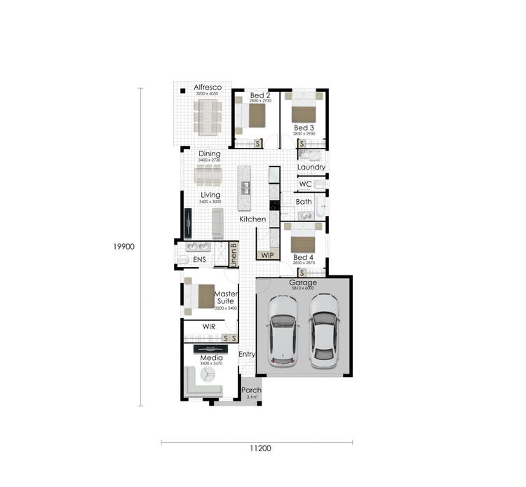 Dakota 185 Lifestyle - WIP Home Design & House Plan by Fresh Homes