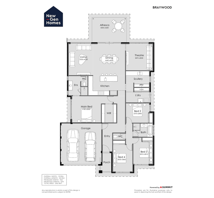 Braywood Home Design & House Plan by New Gen Homes