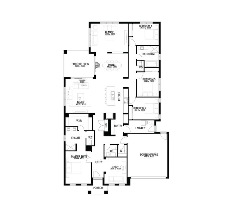 Fortitude Home Design & House Plan by Metricon Homes QLD Pty Ltd