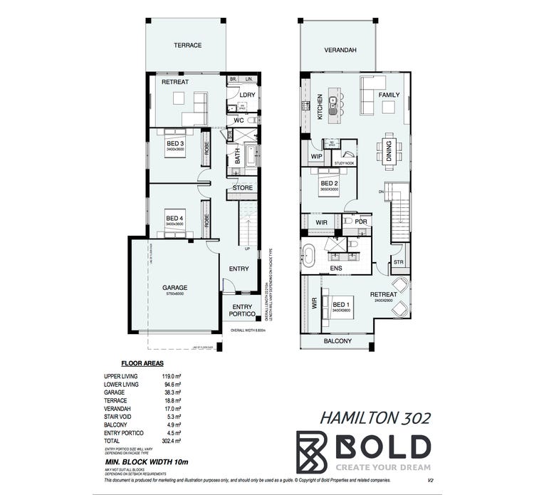 Hamilton Home Design & House Plan by Bold Living