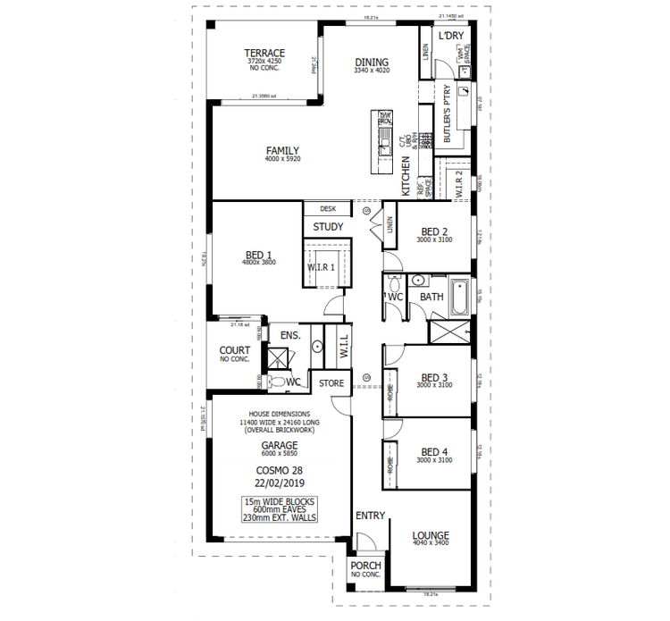 Cosmo Home Design & House Plan by Perry Homes