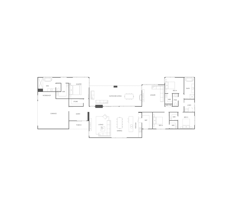 Hillside 33 Home Design & House Plan by Creation Homes